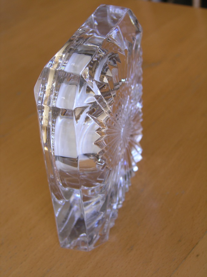 Vintage Staiger Germany With French Crystal case Mantle Clock Quartz ...